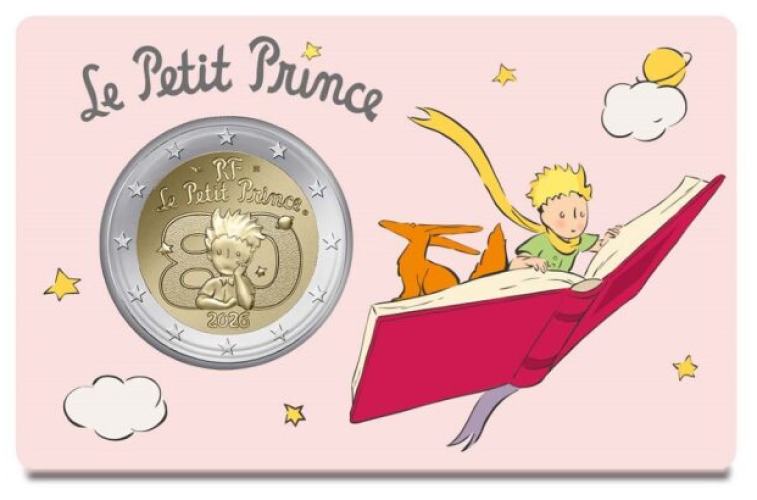 Eurocommemorative | Coincard 2€ Euros Commémorative France 2026 Petit ...